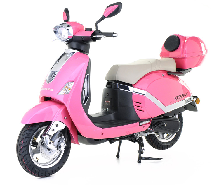 125cc Motorcycle - 125cc Direct Bikes Classic Pink